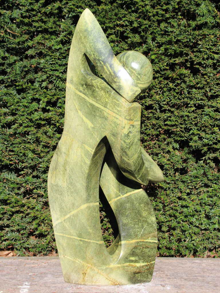 Beeld uit Afrika Lovers, 97 cm - Beeldenmarkt